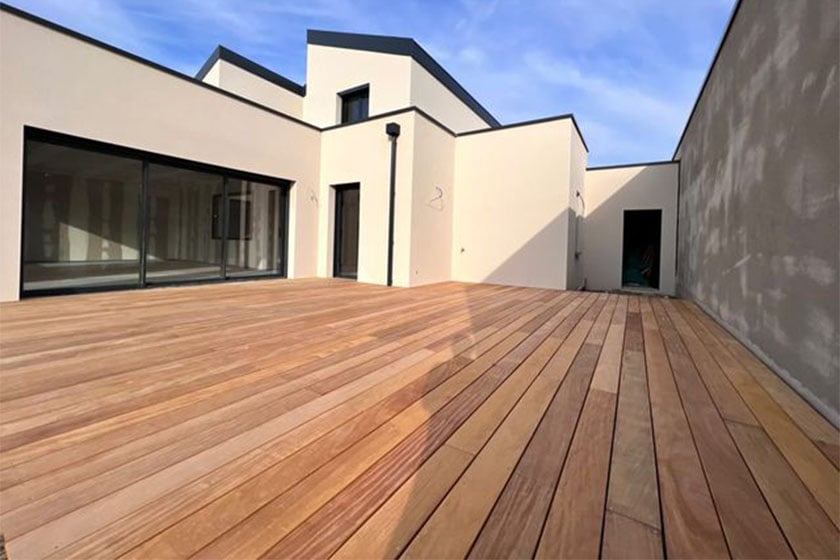 Lame en bois Garapa pour Terrasse - Nature Bois Concept